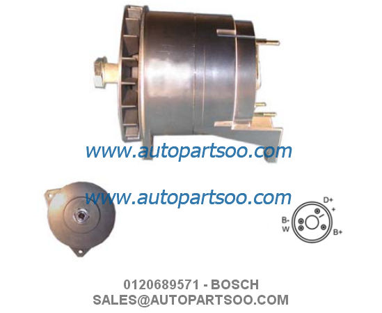 0120468135 0120468144 - alternador 24V 80A Alternador de BOSCH