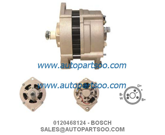 0120468143 0986041030 - alternador 24V 100A Alternador de BOSCH